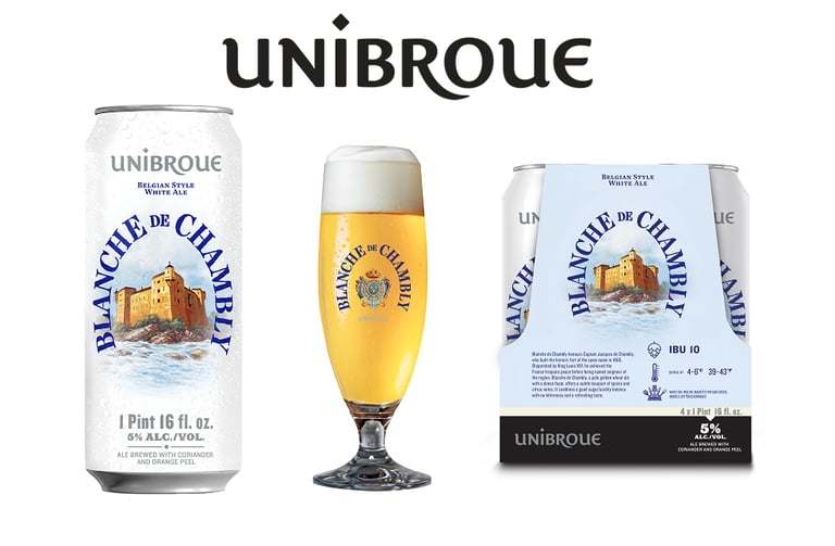 Unibroue Unveils Blanche de Chambly in Cans for First Time - The Beer ...